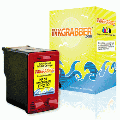 HP 58 (C6658AN) Photo Color Inkjet Print Cartridge