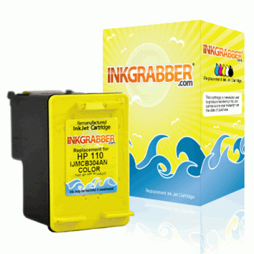 HP 110 (CB304AN) Tri-Color Inkjet Print Cartridge