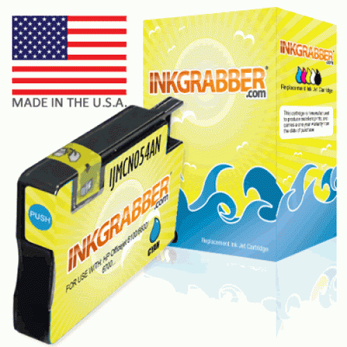 HP 933XL (CN054AN) High Yield Cyan Inkjet Print Cartridge with Ink ...