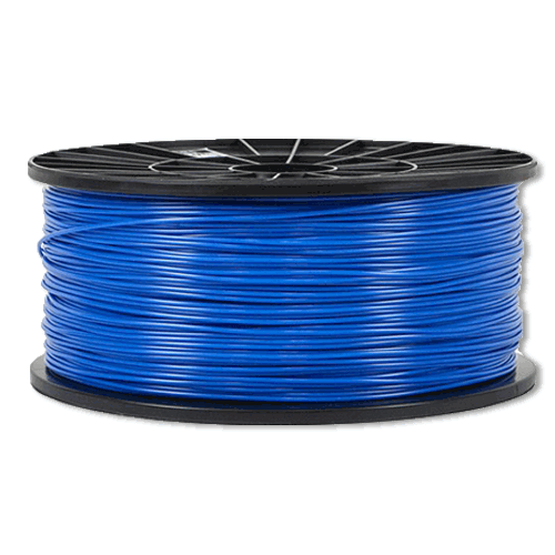 Premium Blue ABS Filament Roll For 3D Printers (1.75mm width, 1kg/roll)