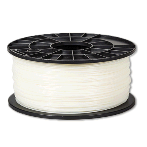 Premium Natural ABS Filament Roll For 3D Printers (1.75mm width, 1kg/roll)