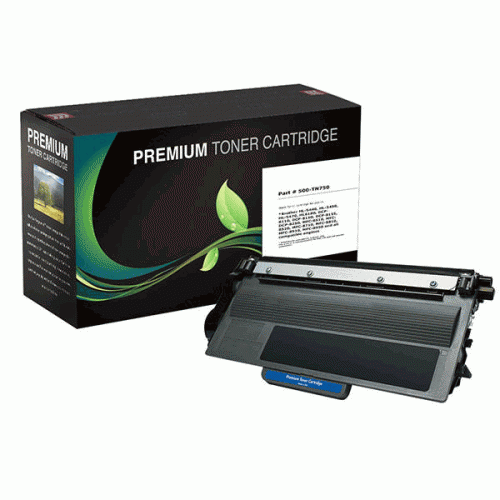 Premium Replacement Cartridge for the Brother (TN750) High Yield Black ...